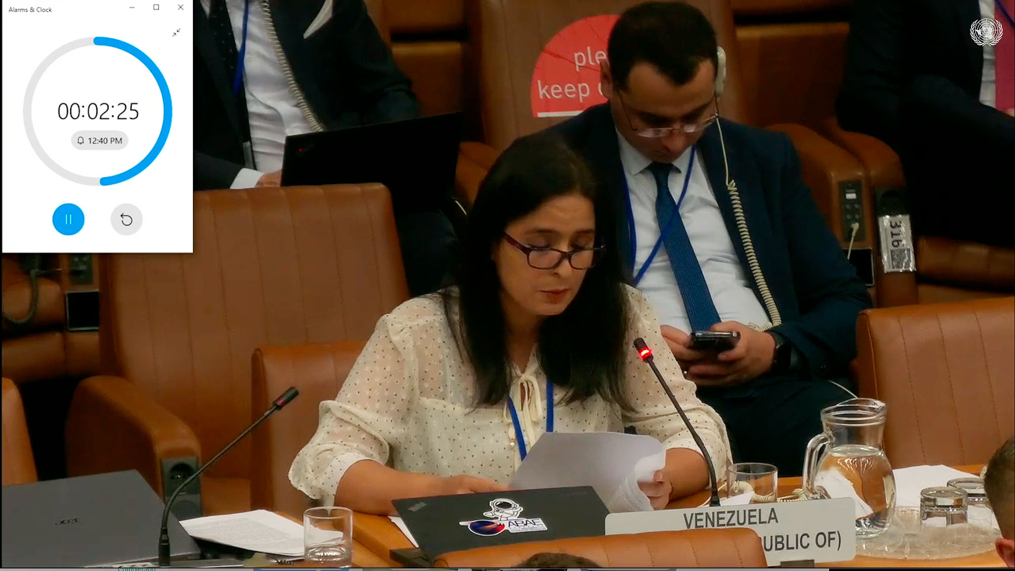 Venezuela destaca en la 66º sesión de la COPUOS por su compromiso con ...